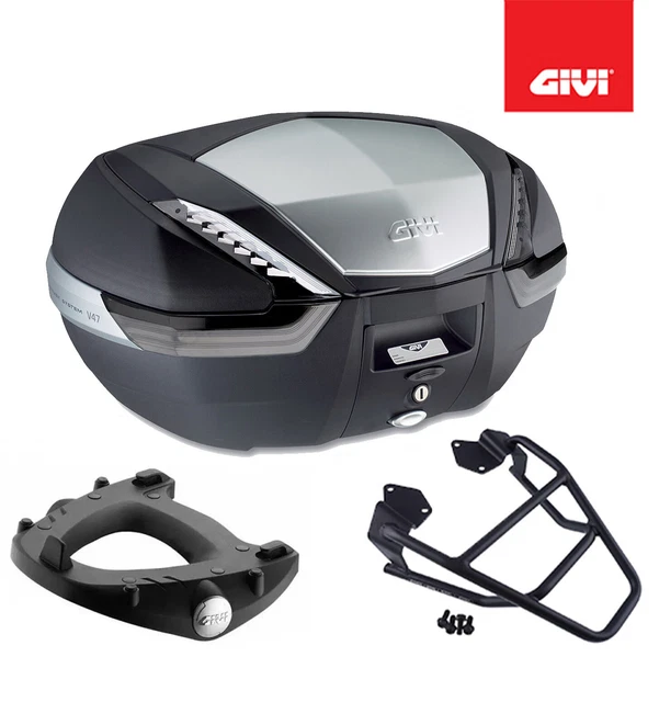 GIVI BAULETTO VALISE V47Nt + Plaque Honda Crf 1100L Africa Twin 2023 EUR 337,62 - PicClick FR