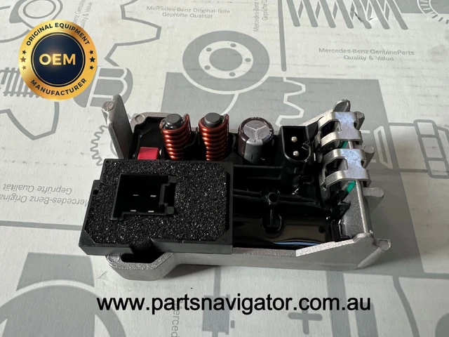 HEATER BLOWER FAN Motor Resistor Regulator Control Mercedes Clk 200 ...