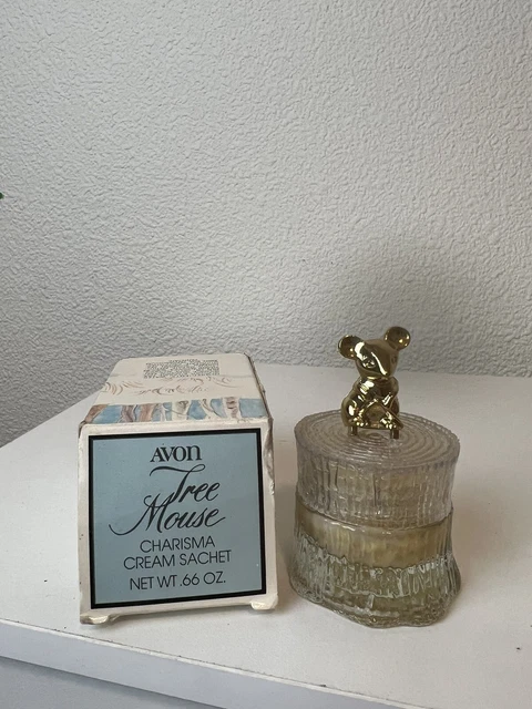 VINTAGE AVON TREE Mouse with Sweet Honesty Cream Sachet w/box. $7.60 ...
