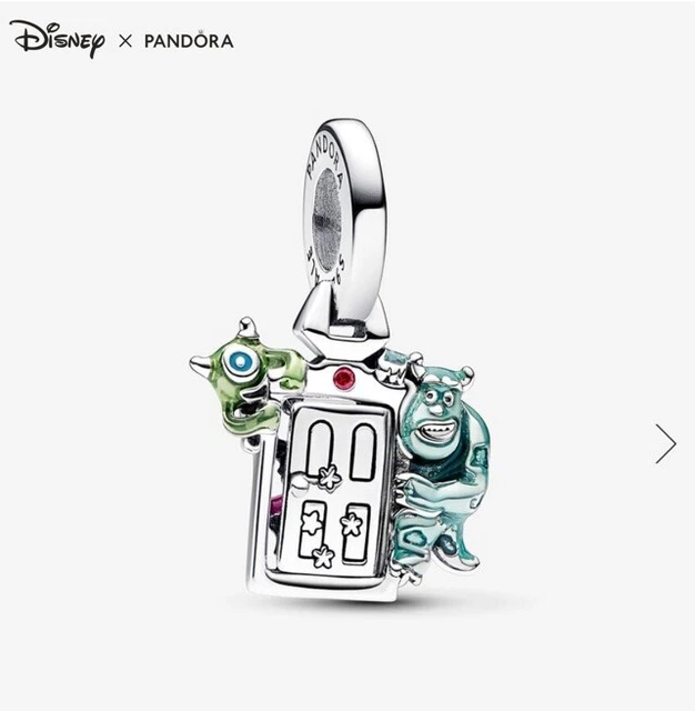 PANDORA S925 DISNEY Pixar Monsters Inc Mike Wazowski Sully & Boo Door ...