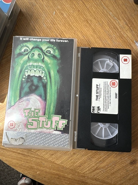 THE STUFF ~ Michael Moriarty (Big Box VHS) **Very Rare** Horror £10.00 ...