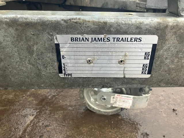 BRIAN JAMES DIGGER Trailer £3,500.00 - PicClick UK