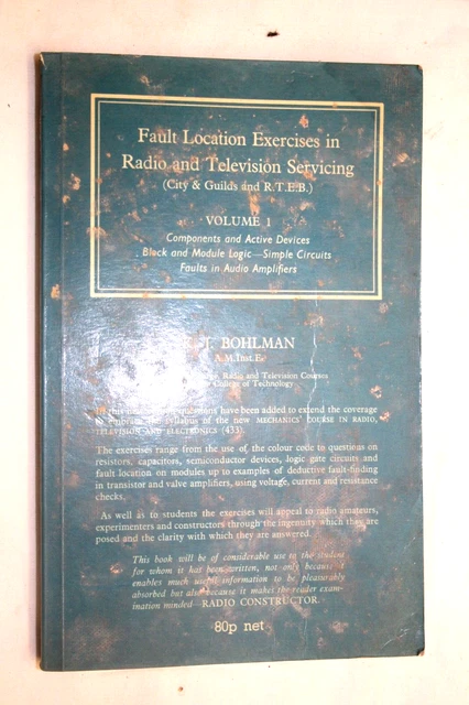 BOOK ENTITLED Fault Location Exercises in Radio and Television ...