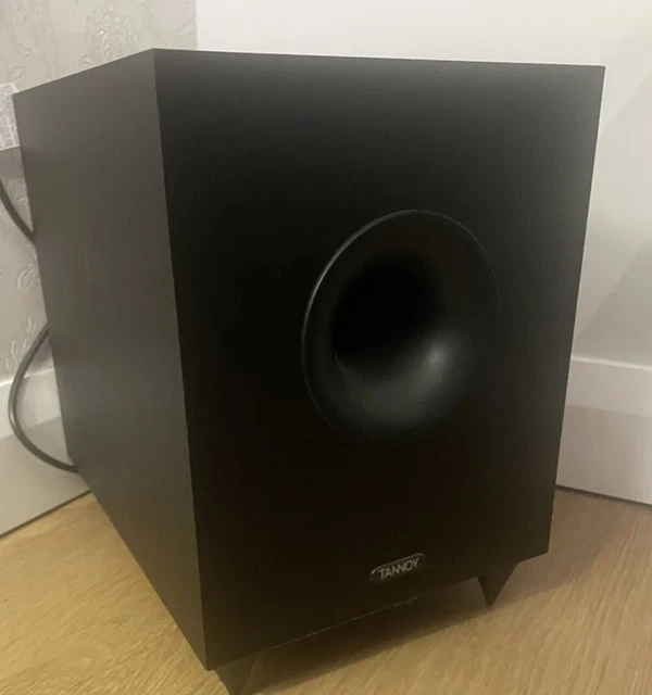 TANNOY SFX 5.1 Powered Subwoofer. Active Home Cinema Black HiFi Sub £63.00 - PicClick UK