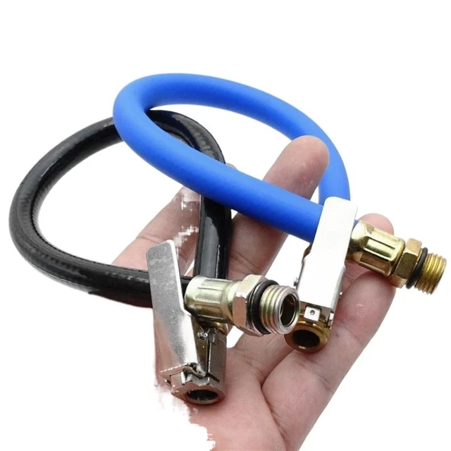 AIR COMPRESSOR PIPE Tire Inflator Hose Inflatable Pump Extension Tube ...