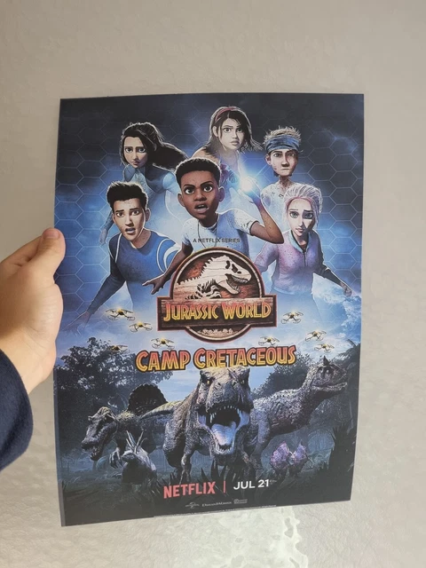 JURASSIC WORLD CHAOS Theory (Camp cretaceous) Poster A3 £10.00 ...