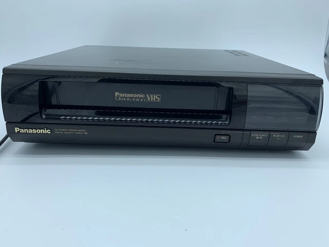 PANASONIC PV-2003-K OMNIVISION VHS VCR Player Recorder No Remote ...