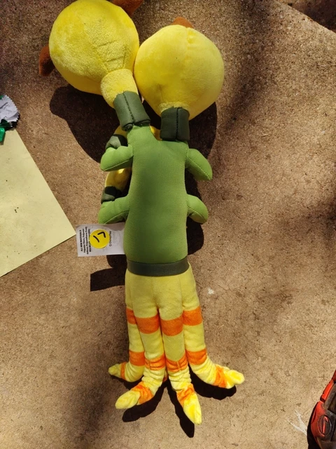 DISNEY PIXAR MONSTERS University Terry Terri Plush Stuffed Animal 16" £ ...