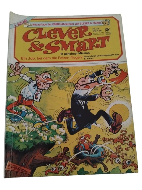 CLEVER & SMART Comic 28 F. Ibáñez In geheimer Mission Taschenbuch EUR 7 ...