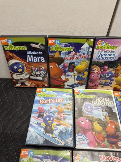 BACKYARDIGANS DVD LOT 10 Nick Jr. Mission To Mars. Snow Fort. Polka ...