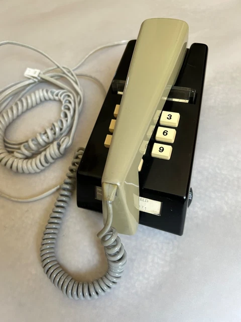 TRIM PHONE PUSH button BT 8766 FWR 82 Grey / Black £45.00 - PicClick UK