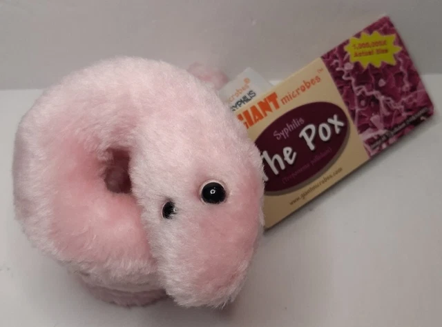 GIANT MICROBES THE Pox (Syphilis) 6" Plush NEW Health Science ...