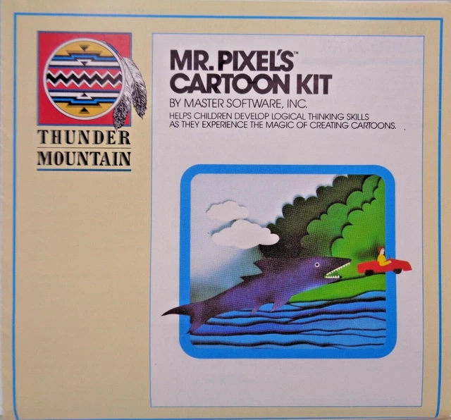 COMMODORE 64/128 -- Mr. Pixel`s Cartoon Kit (Thunder Mountain - Disk ...