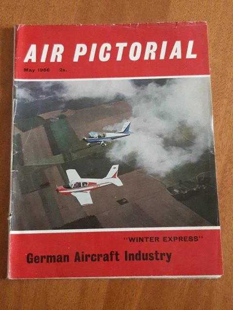 AIR PICTORIAL MAGAZINE 1966 May Horizon,German Aircraft Industry,USAAF ...
