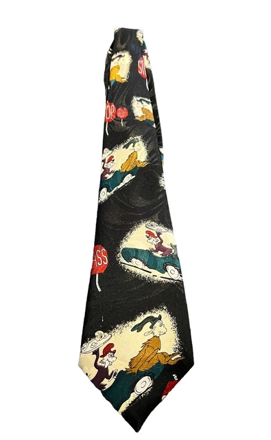 DR. SEUSS SAM I Am Green Eggs And Ham 100% Silk Neck Tie Vintage $29.00 ...