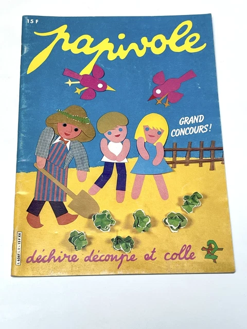 RARE MAGAZINE PAPIVOLE issu du dessin animé dans Récré A2 en très bel état 1982 EUR 40,00 ...