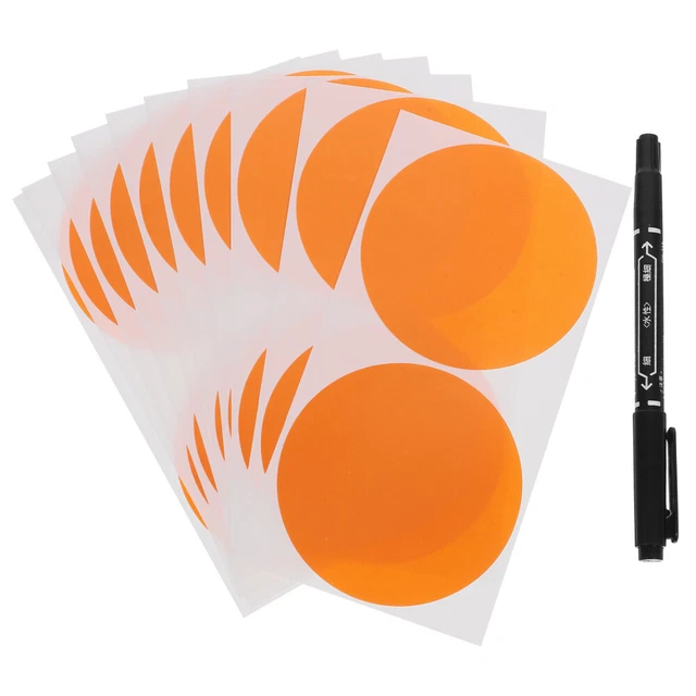 ADESIVI CERCHIO ADESIVO Etichettatura Marcatura Colore Codifica Punto ...