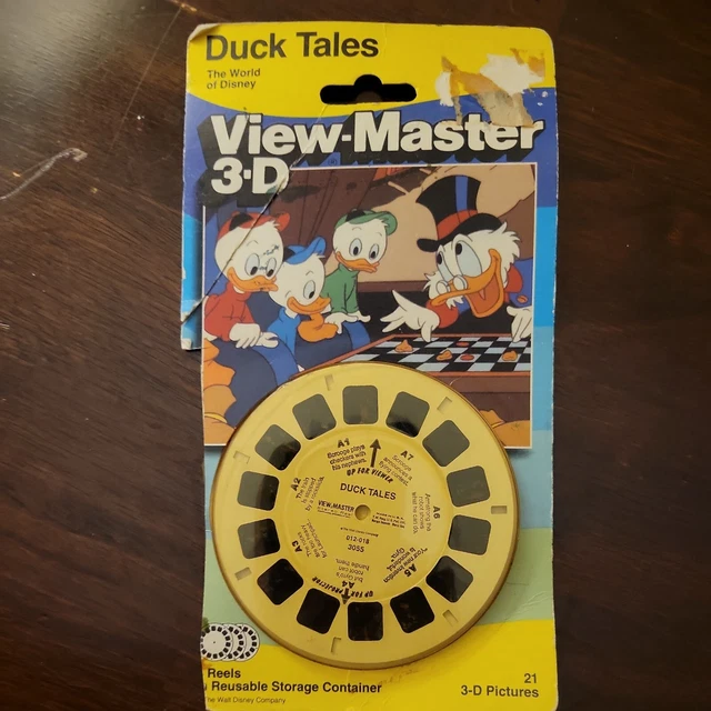 DISNEY DISNEY'S DUCKTALES Duck Tales TV Show Cartoons view-master 3 ...