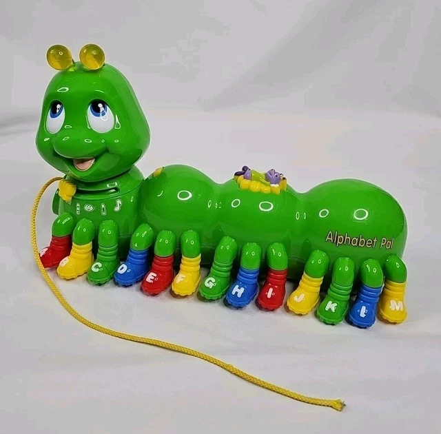 LEAP FROG ALPHABET Pal Caterpillar GREEN Interactive Educational Music ...