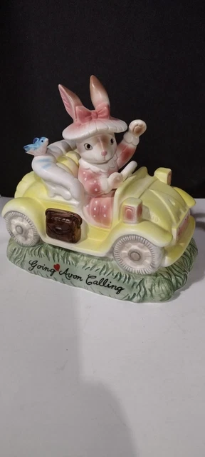 VINTAGE AVON THE Cherished Moments Collection GOING AVON CALLING Bunny ...