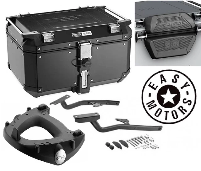 KIT GIVI CADRE + Top Case Outback OBKN58B Triumph Tiger XR-XRX 800 2011 ...