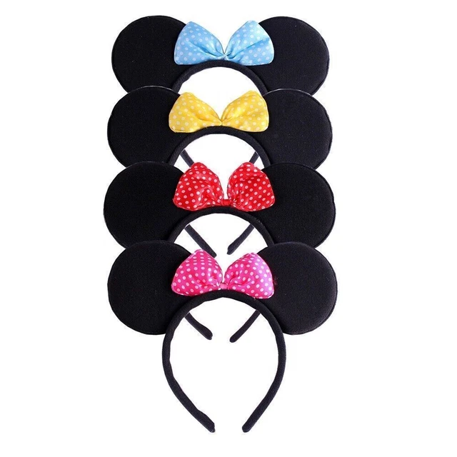 MINNIE MINI MOUSE Ears Headband Women Girls Mickey Party Hen Night ...