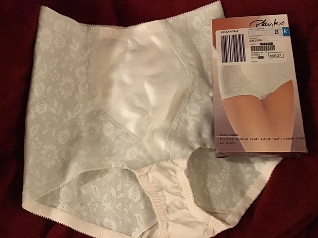 VINTAGE PLAYTEX 18 Hour Pantie Girdle 2Xl 33-34” Corset Shapewear New ...