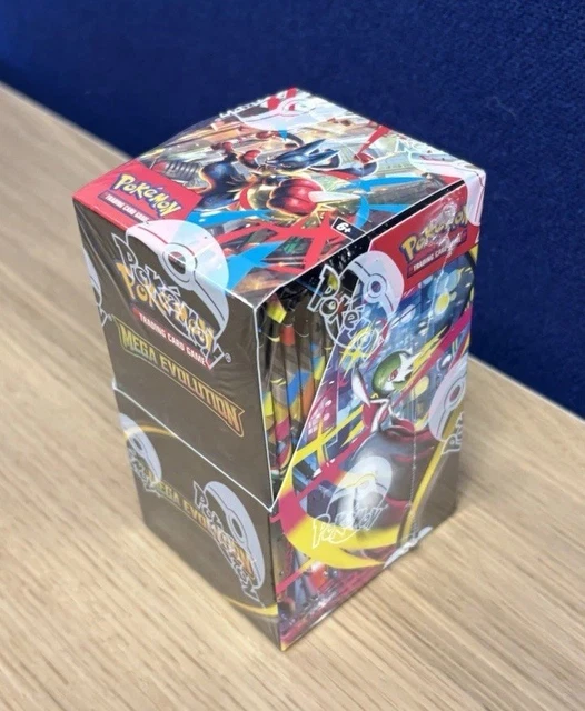 POKEMON TCG MEGA Evolution Half Booster Box 18 Packs - Sealed £98.96 ...