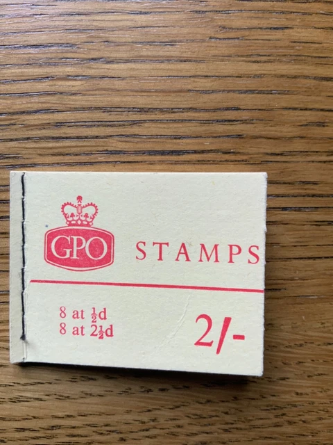 2/- WILDINGS GPO booklet with all panes 1964 UNMOUNTED MINT/MNH 16 ...