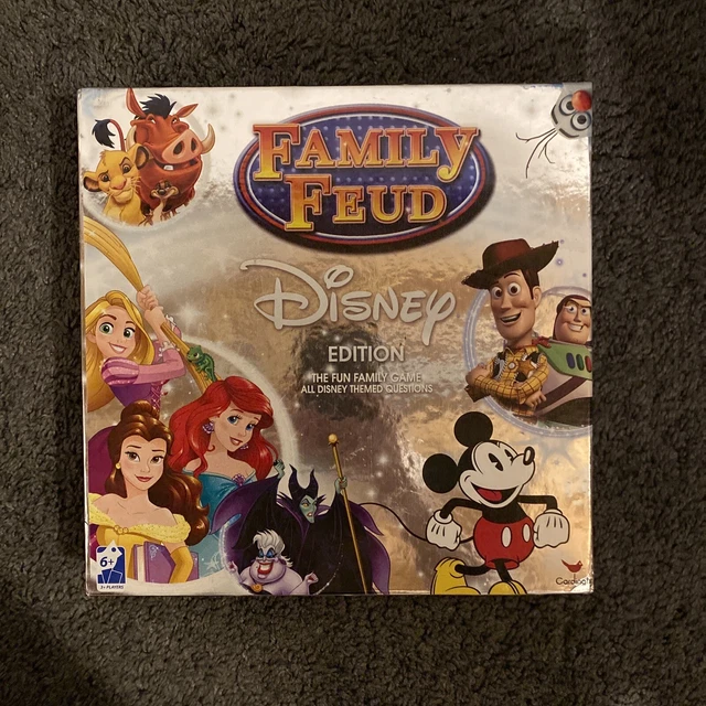 FAMILY FEUD DISNEY Edition (2016) COMPLETE all Disney themed questions ...