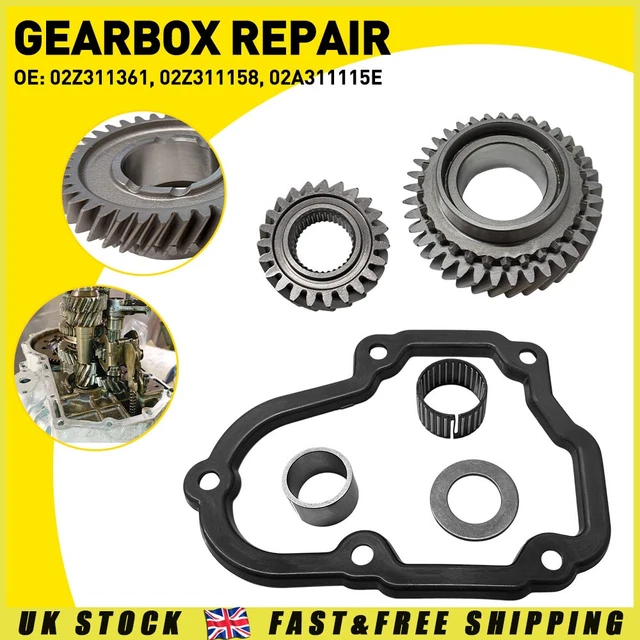 FOR VW TRANSPORTER T4 T5 02B 02Z Gearbox 5Th Gear Repair Kit 0.658 ...