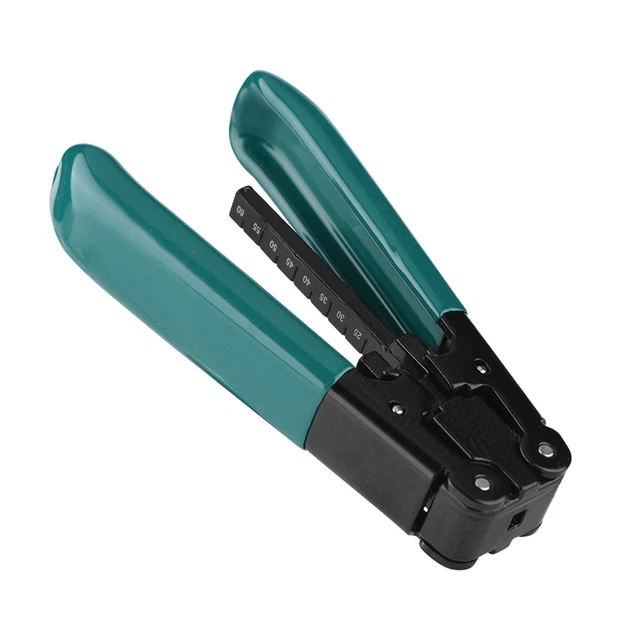OPTICAL FIBER WIRE Cable Stripper Ftth Stripping Pliers Tool Catv/ Cb ...