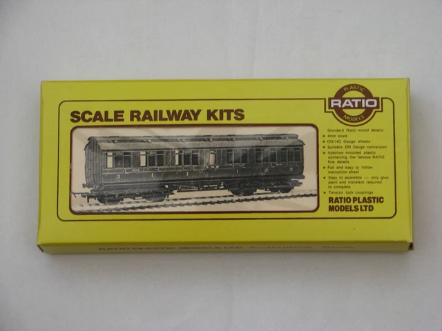 RATIO 4MM SCALE Kit of LMS Express Clerestory Coach £10.78 - PicClick UK
