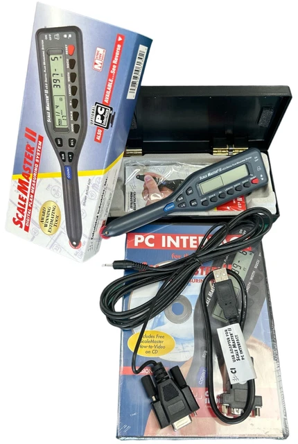 SCALEMASTER II DIGITAL Plan Measuring System with PC Interface 6325 £30 ...