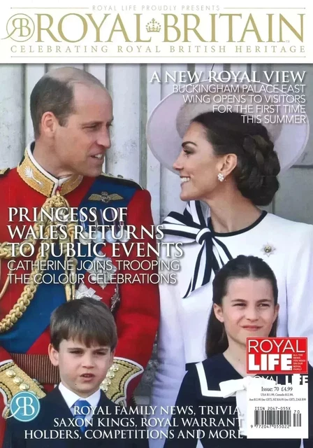 ROYAL LIFE MAGAZINE Issue 70 - Celebrating Royal Britain Heritage $24. ...