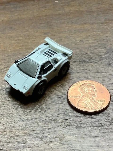 VINTAGE MICRO MACHINES Lamborghini Countach White Galoob 1980s EUR 22 ...