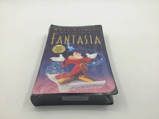 WALT DISNEYS MASTERPIECE Fantasia VHS New The Final Release Of Original ...