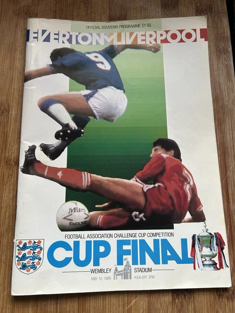 4 X 1980’S Everton FC Football Programmes £5.45 - PicClick UK
