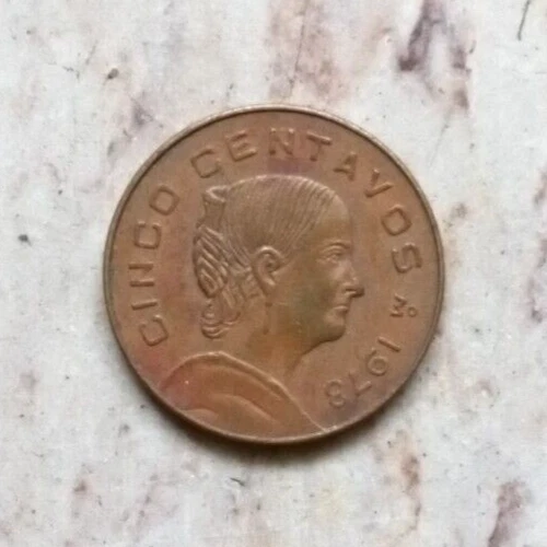 1973 CINCO CENTAVOS Estados Unidos Mexicanos Coin $1.99 - PicClick