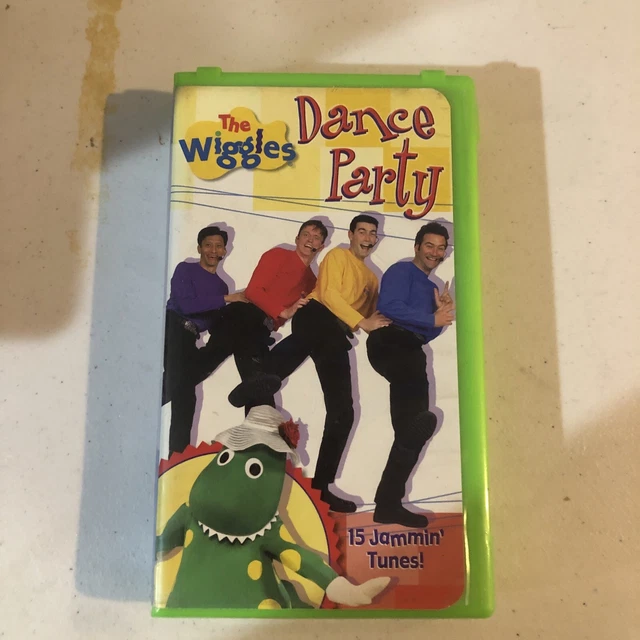 THE WIGGLES DANCE Party VHS Tape Clamshell 15 Songs 2001 £7.39 ...