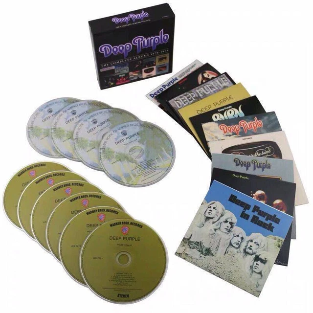 DEEP PURPLE COMPLETE Album 1970-1976 10 CD Lot Collection Neuf & Scellé EUR 34,74 - PicClick FR