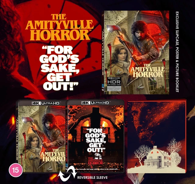 THE AMITYVILLE HORROR - Limited Edition (4K Ultra HD + Blu-ray) 88 Films 1979 $150.00 - PicClick AU