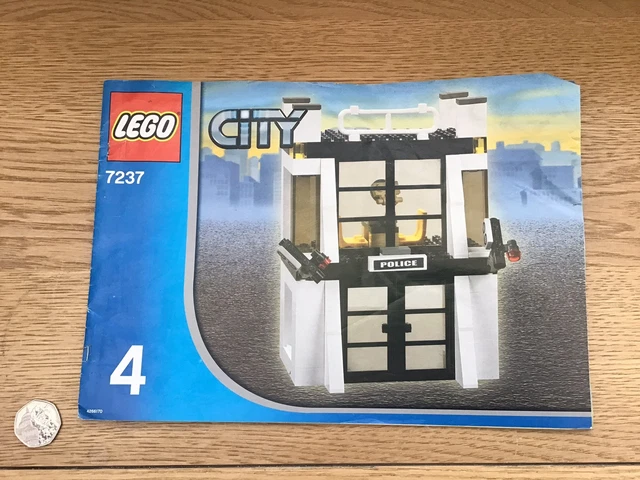 LEGO CITY 7237 Police Station Instruction Booklet Only £2.22 - PicClick UK