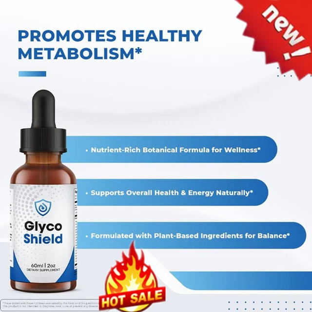 (1 PACK) GLYCO Shield Blood Support Drops Advanced Vitamin Supplement £5.75 - PicClick UK