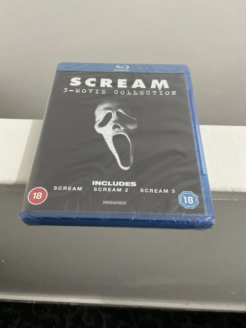 SCREAM TRILOGY 3 Movie Collection Blu-Ray, Region UK £14.23 - PicClick UK
