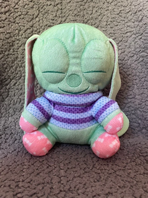 MOON AND ME Sleepy Dibillo Green Rabbit Animal Plush Soft Toy Hasbro ...