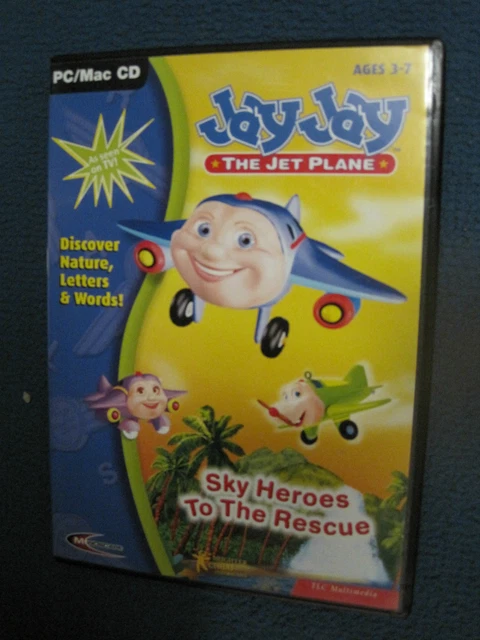 JAY JAY THE jet plane - pc / mac game - discover and learn - ages 3-7 £ ...