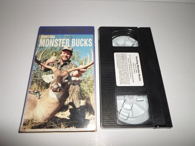 TESTED! DAVE EMBRY VHS *Hunting Monster Bucks* Big Game Deer Whitetail ...
