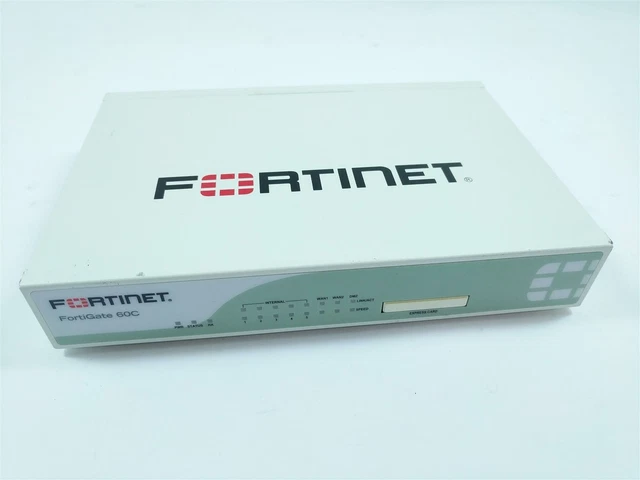 FORTINET FORTIGATE 60C FG-60C Firewall Security Appliance no PSU EUR 57 ...