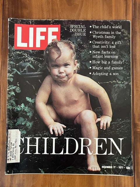 LIFE MAGAZINE, DEC 1971 Special Double Issue: Children £11.08 - PicClick UK